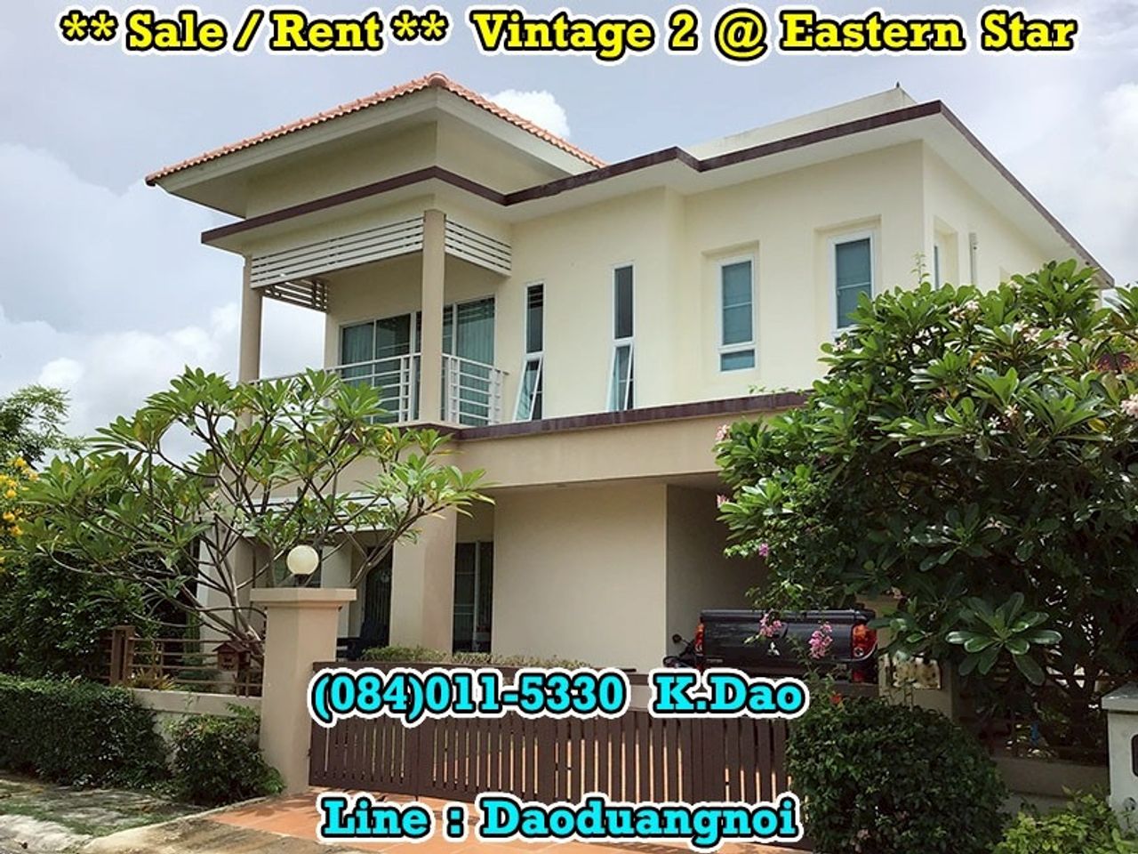 #Vintage 2 @Eastern Star Golf Course, Ban Chang *** Sale / Rent *** New Renovation House | NaYoo